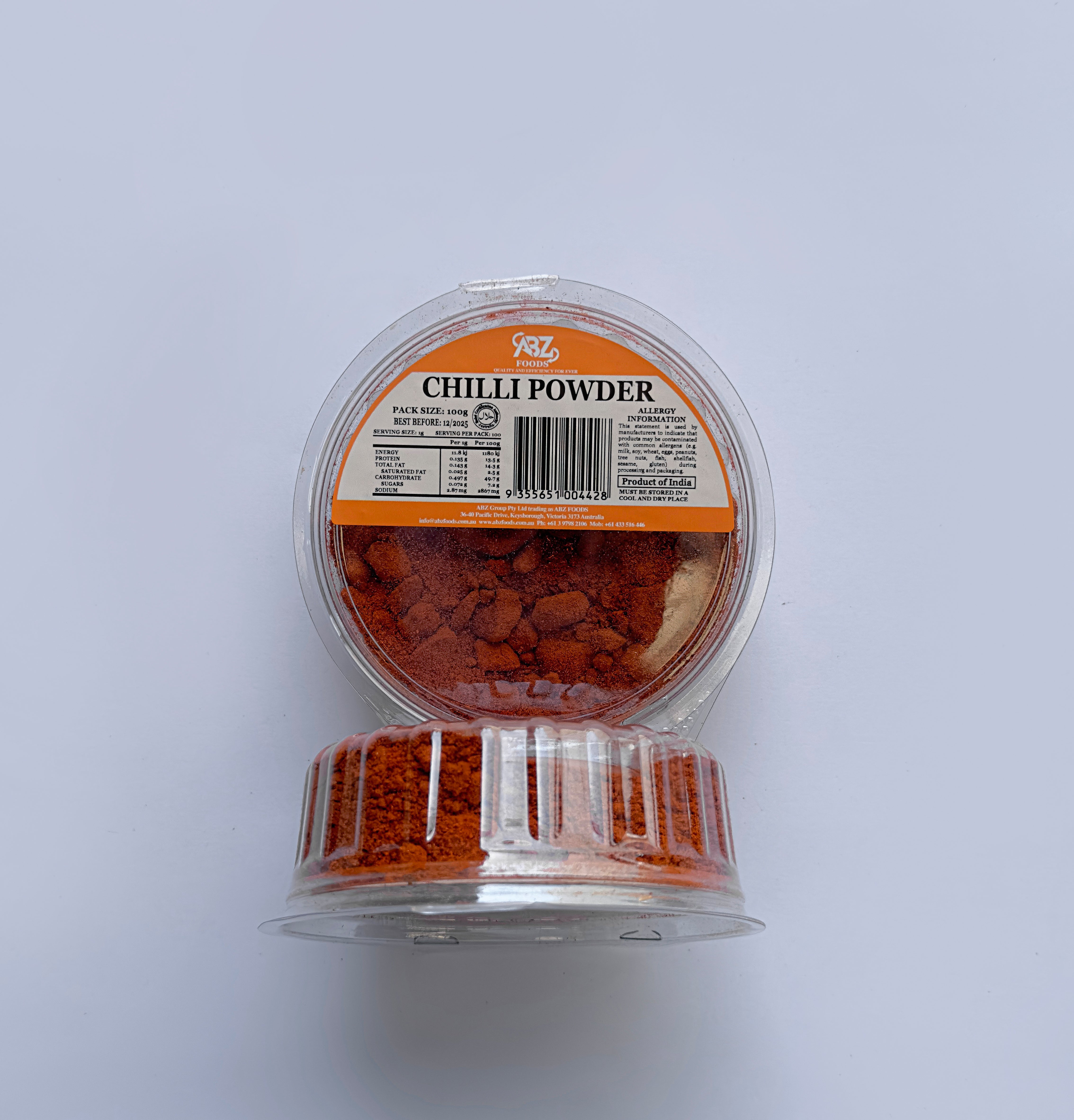 Chilli Powder 100g – ABZ FOODS